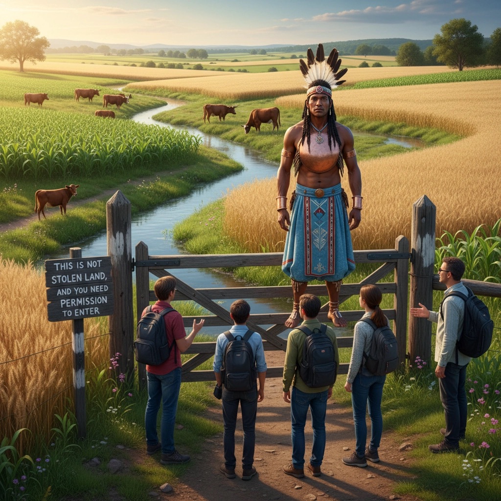 No One is illegal on Stolen land? Then restore it to its Rightful Owner’s!